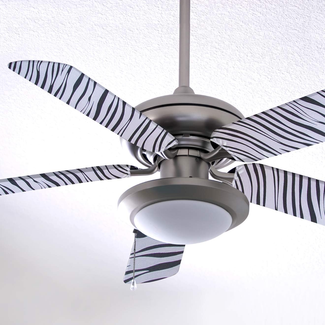Fan Blade Designs Zebra Ceiling Fan Blade Covers - Amazon.com