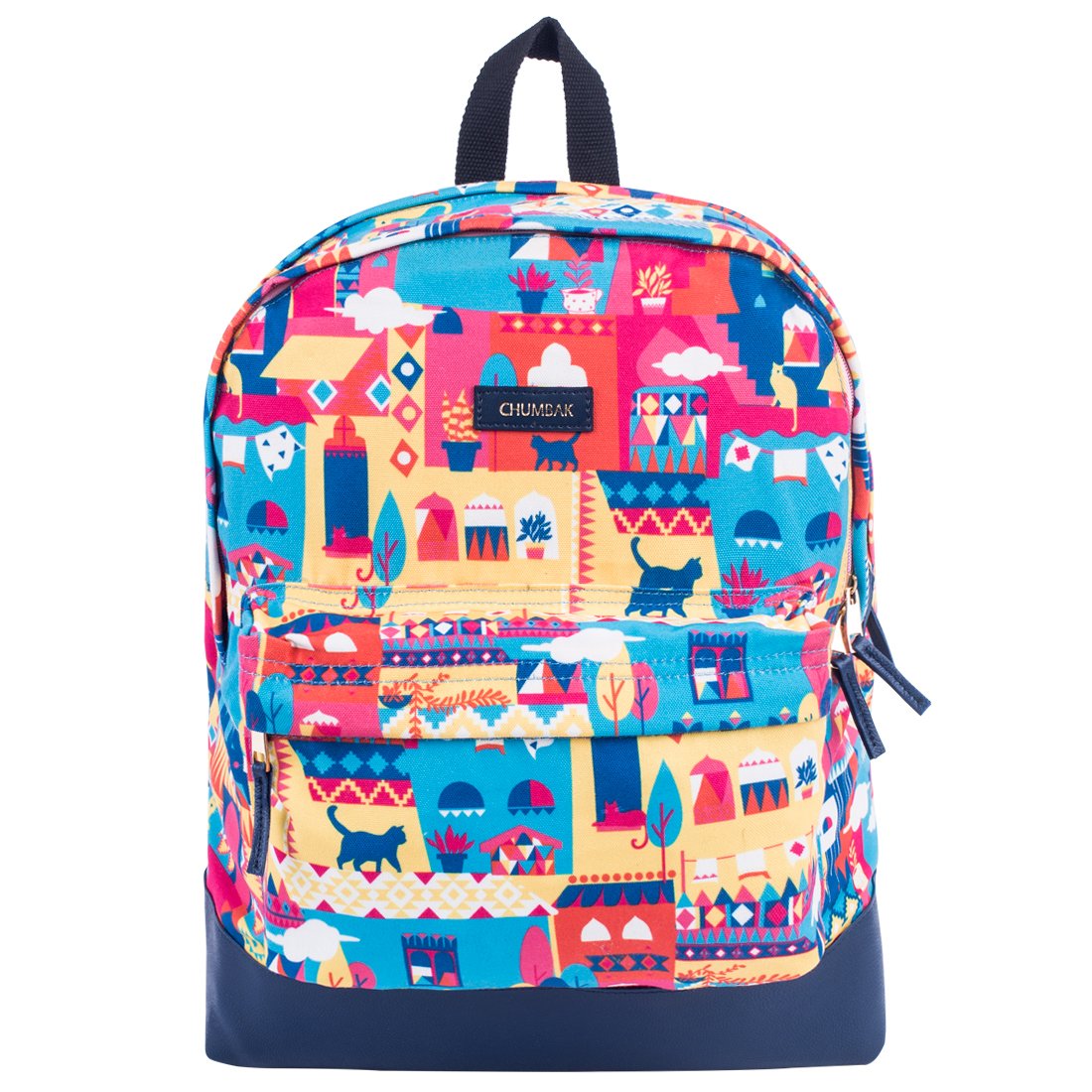 Buy Chumbak Cat Village Backpack at Amazon.in