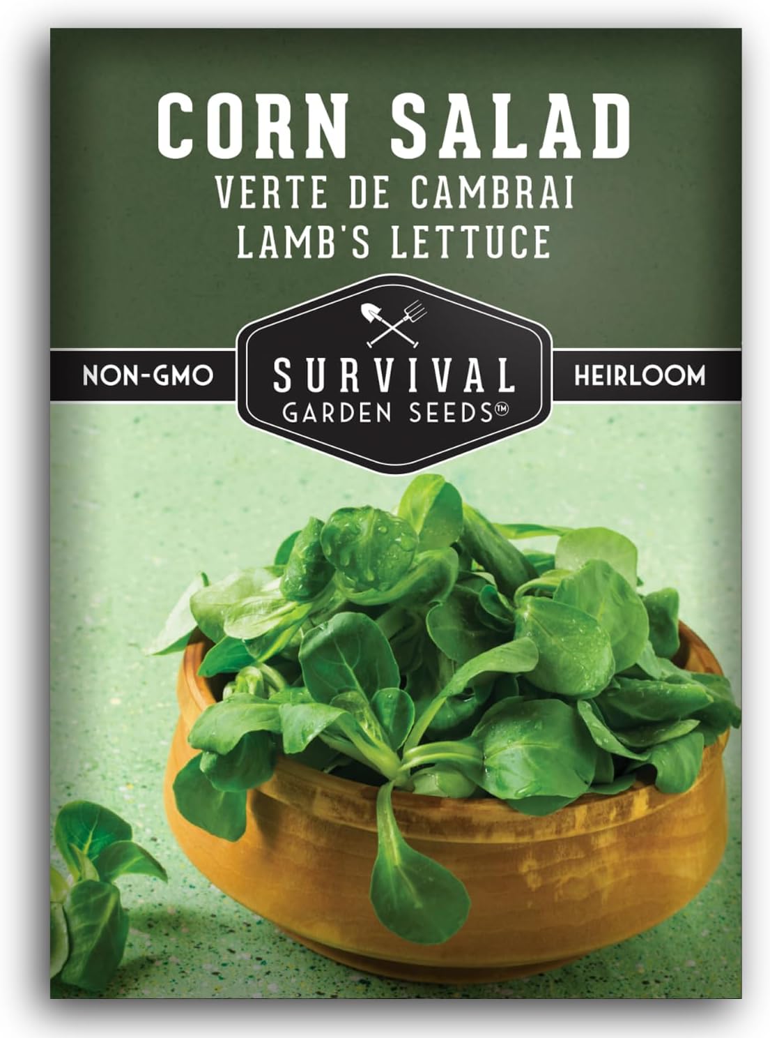 Amazon.com : Corn Salad (Mache, Lamb's Lettuce) Seeds- 300+ Seeds 2021 ...