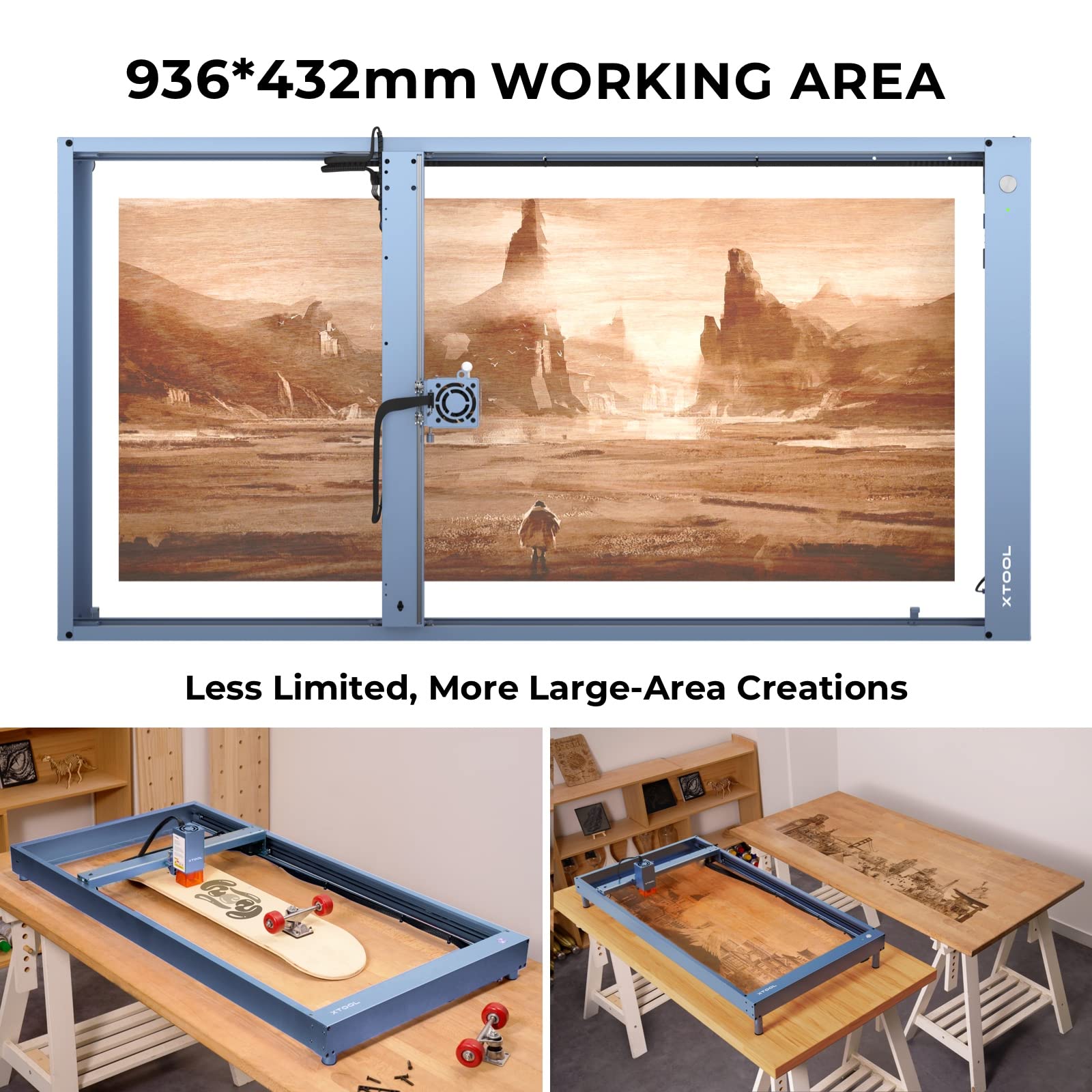 Snapklik.com : xTool D1 Pro Extension Kit Accessories For Both xTool D1 ...