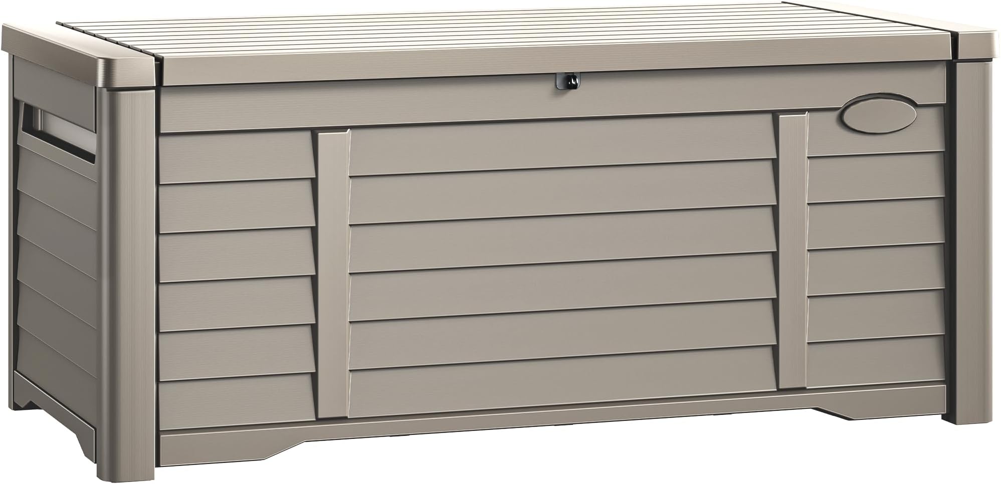 Amazon.com: Rubbermaid Extra Large Resin Outdoor Storage Deck Box (134 ...
