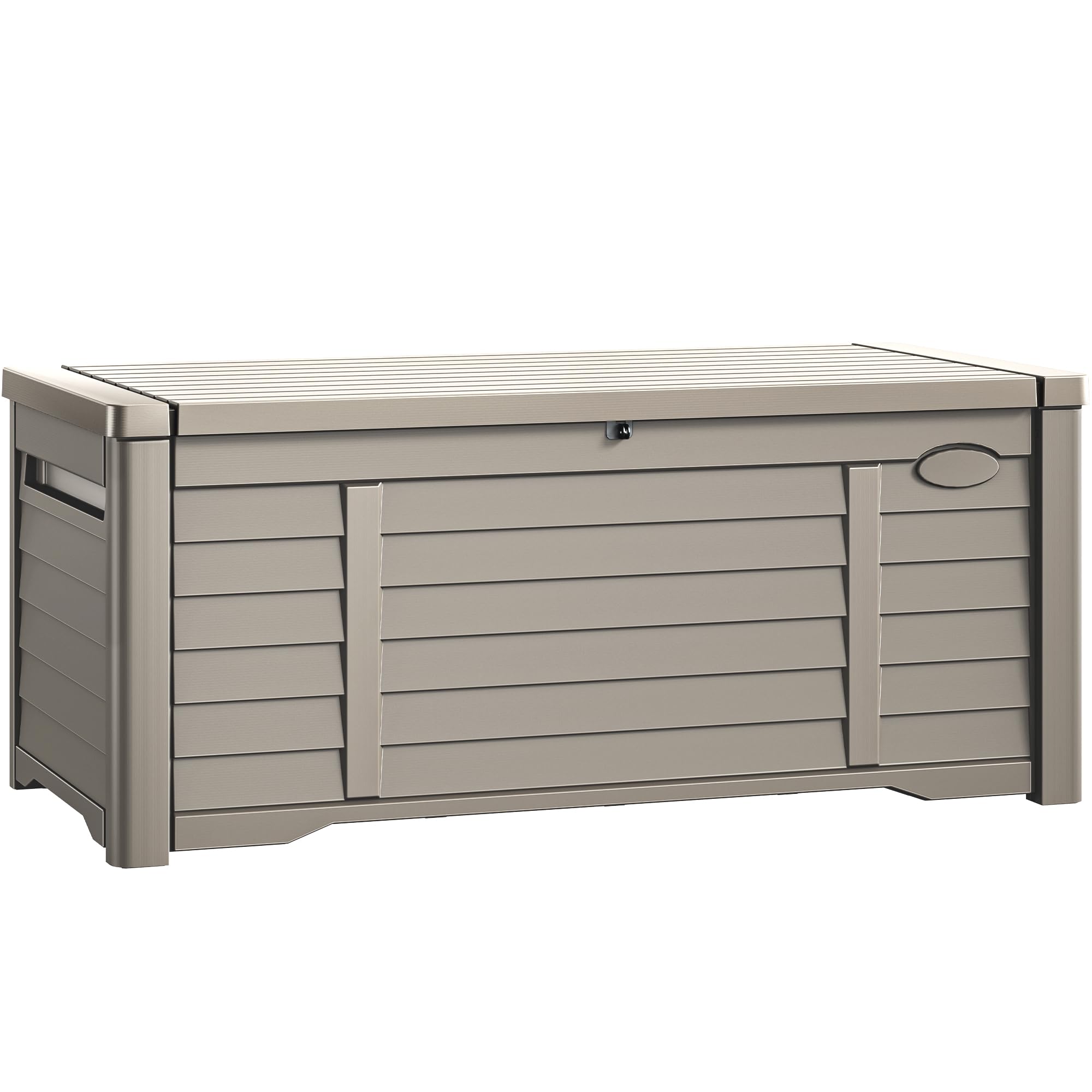 Amazon.com: DWVO Large Deck Box 120 Gallon Waterproof Outdoor Storage ...