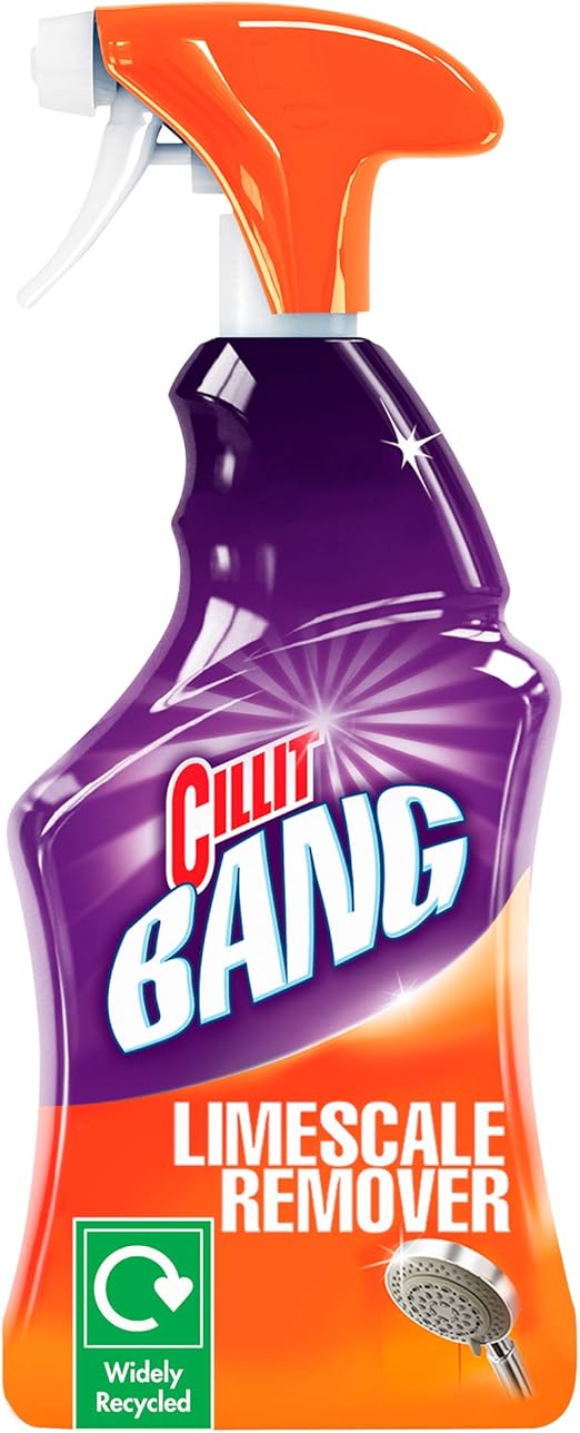 Cillit Bang Limescale Remover, Use in Showers, Bathrooms, Kitchen ...