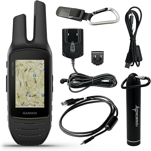 Amazon.com: Wearable4U - Garmin Rino 750t Two-Way Radio Navigator with ...