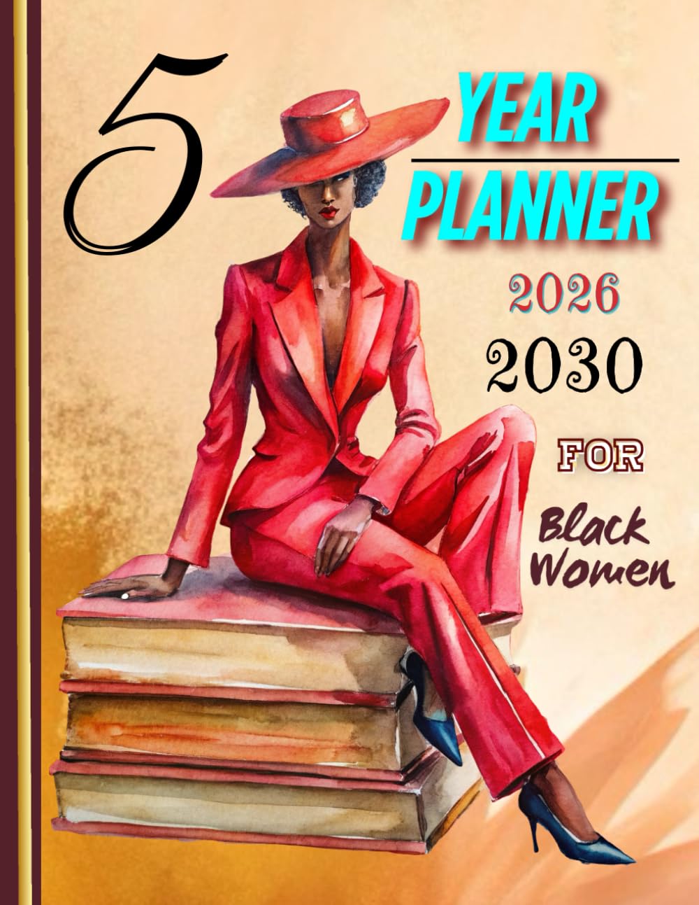 Amazon.com: Black Women Planner 2026-2030 5-Year Monthly Organizer ...