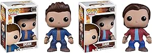 Funko POP Television: Supernatural Sam and Dean Action Figure Set Model ...