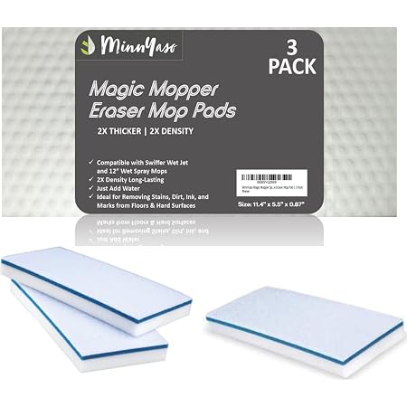 Amazon.com: Mr. Clean Magic Eraser Mop Refill (6 Pack) : Health & Household
