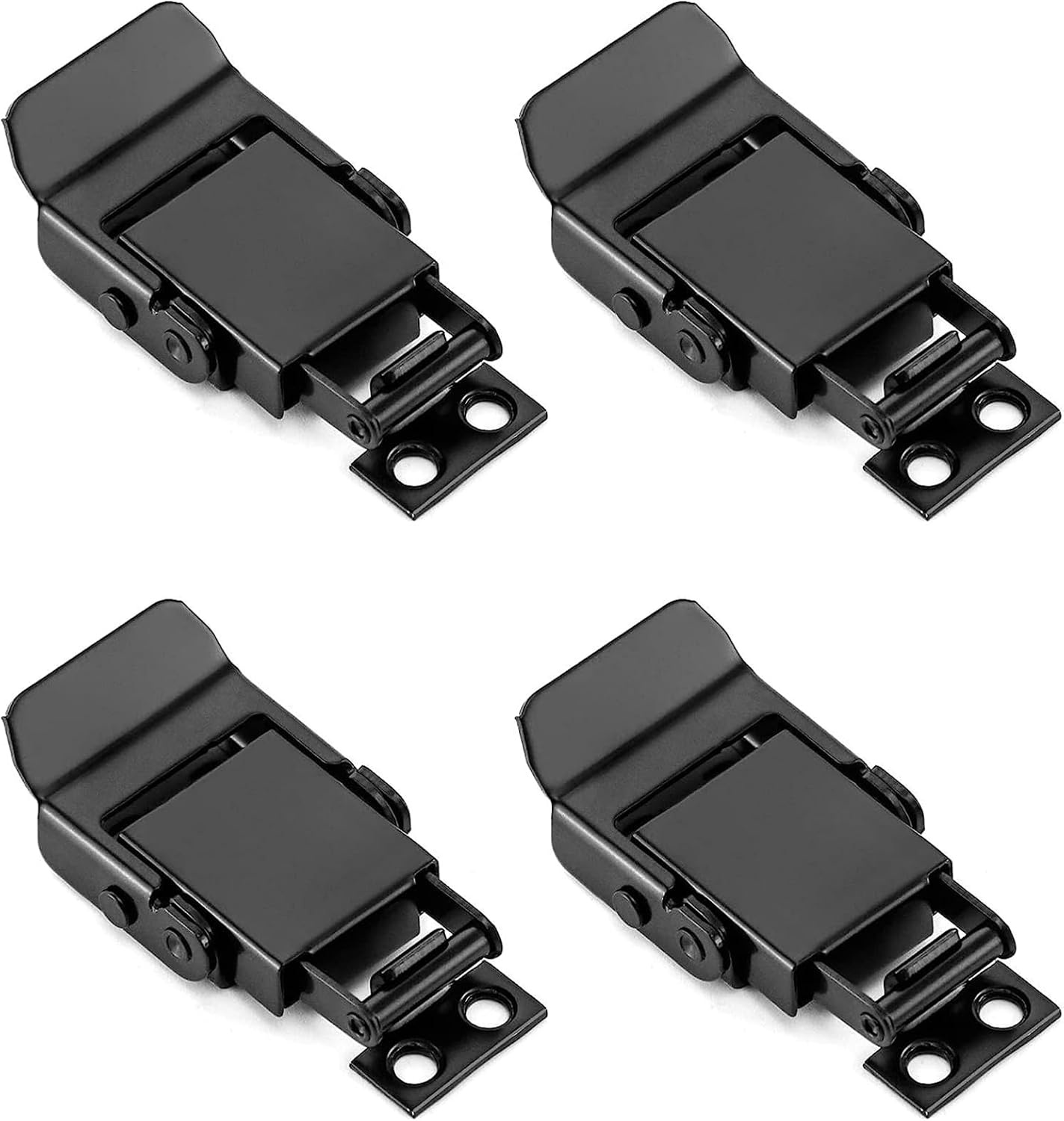 4 Pack Black Toggle Latch Stainless Steel Spring Loaded Toggle Latch ...