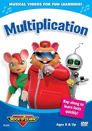 Amazon.co.jp: Rock N Learn: Multiplication [DVD] : DVD
