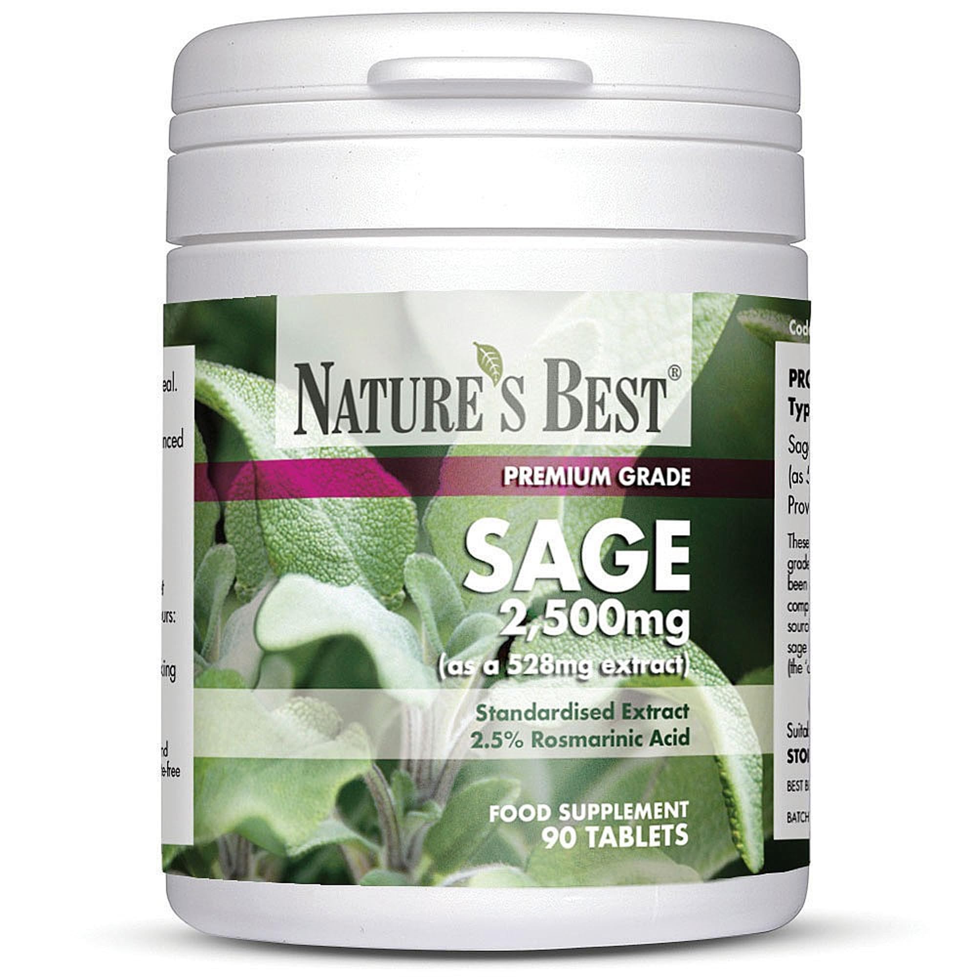 Support Menopause Transition with High-Strength Sage 2500mg, Ideal for ...
