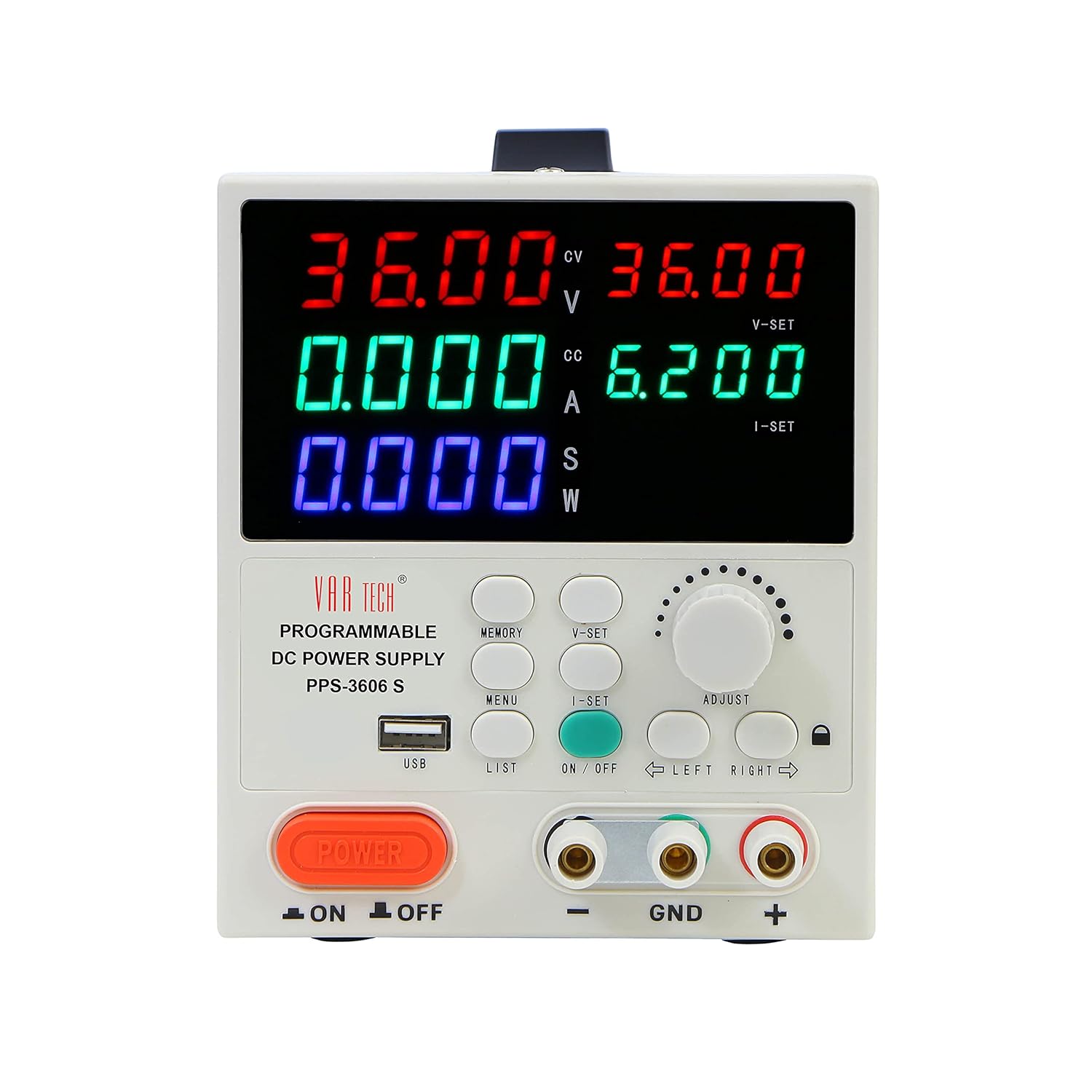 Amazon.in: Buy VAR TECH Programmable DC Power Supply PPS 3606 S 36V 6A ...