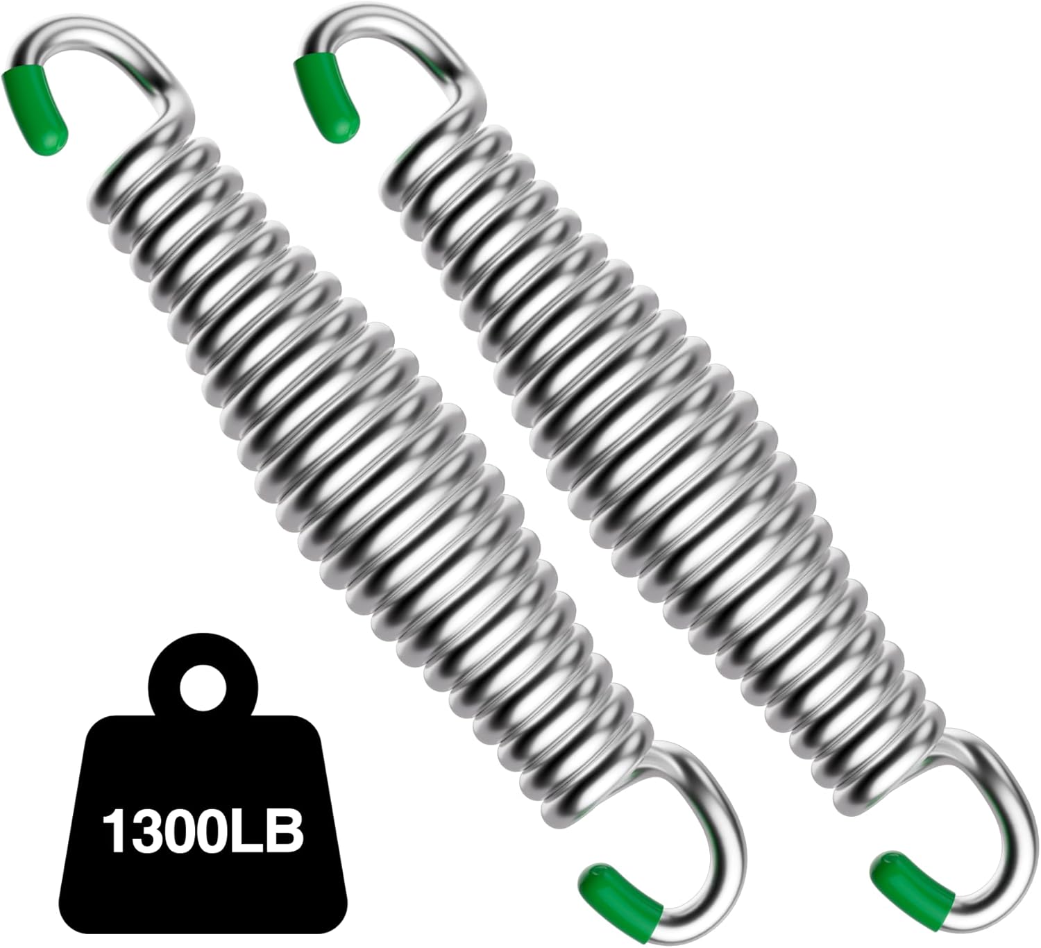 Amazon.com: UEAKPIC 2 Pack Porch Swing Springs Heavy Duty - 1400Lbs,304 ...