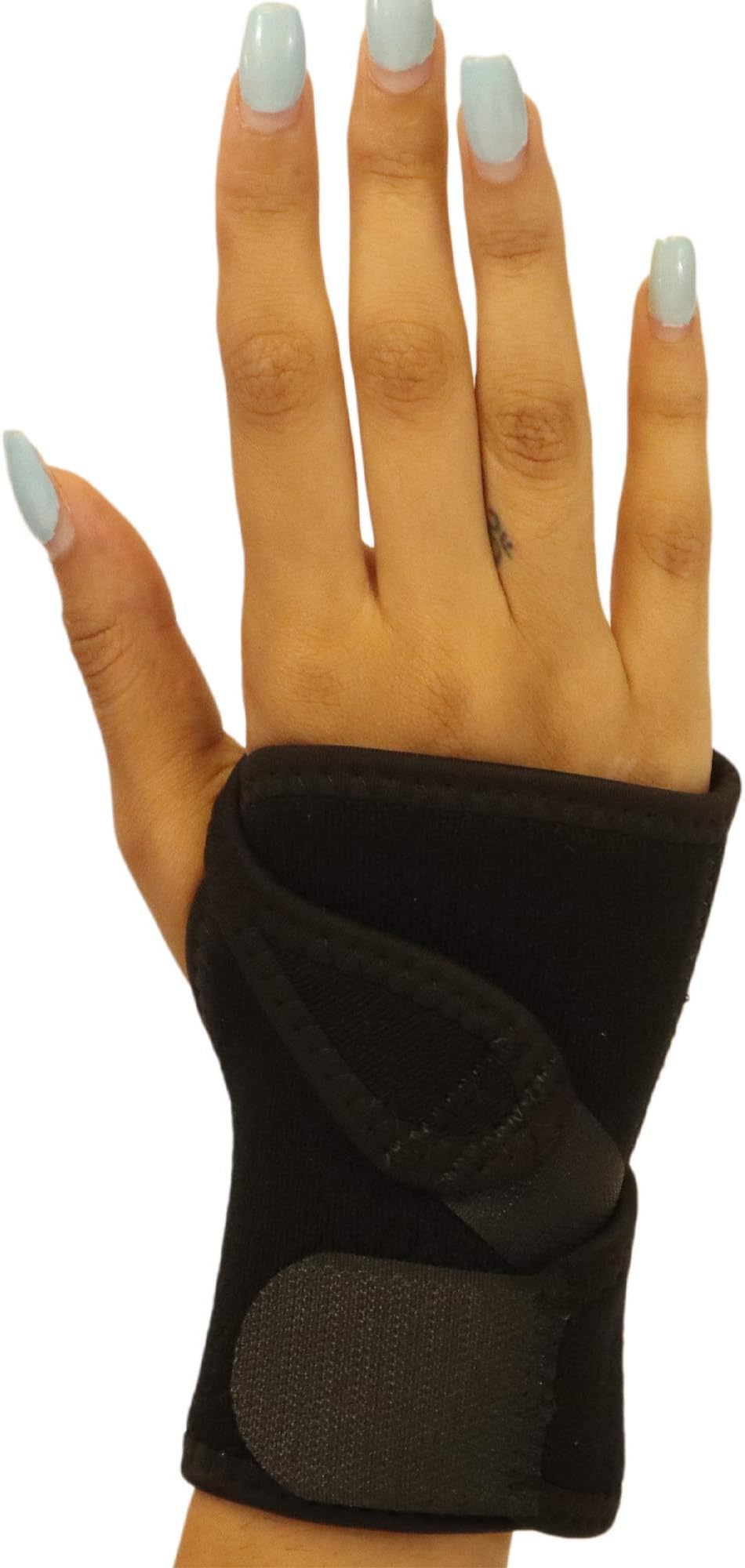 Amazon.com: Med Spec GelFlex Wrist Support : Black Right Medium 6 inch ...