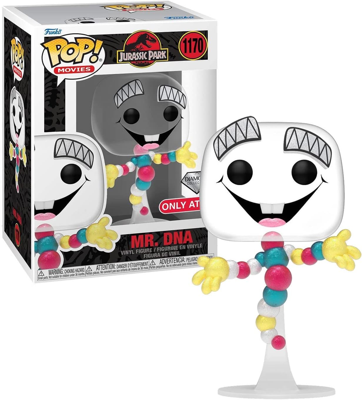 Amazon.com: Funko Pop Jurassic Park Mr. DNA Figure : Toys & Games