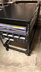Amazon.com: VEVOR 9U Open Frame Server Rack, 23''-40'' Adjustable Depth ...