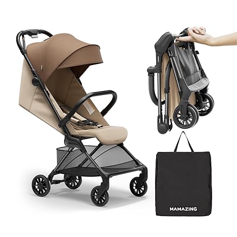 Amazon.com : MAMAZING Ultra Air X Travel Stroller - Ultra-Lightweight ...