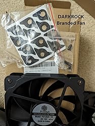 Amazon.com: DARKROCK 3-Pack 120mm Black Computer Case Fans High ...