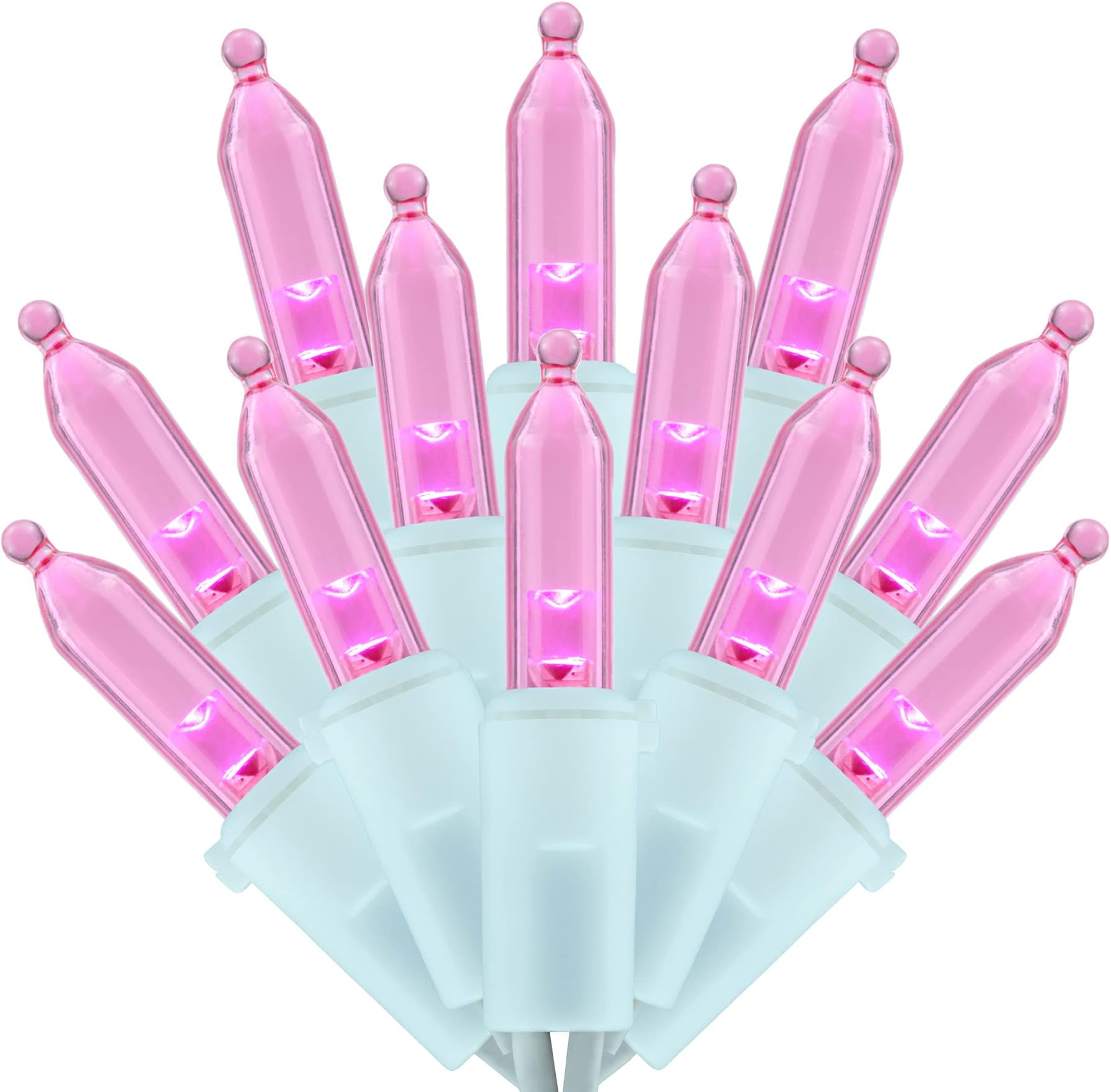 Amazon.com: SWEET SHINE 140 Warm White Raspberry One-Piece LED ...