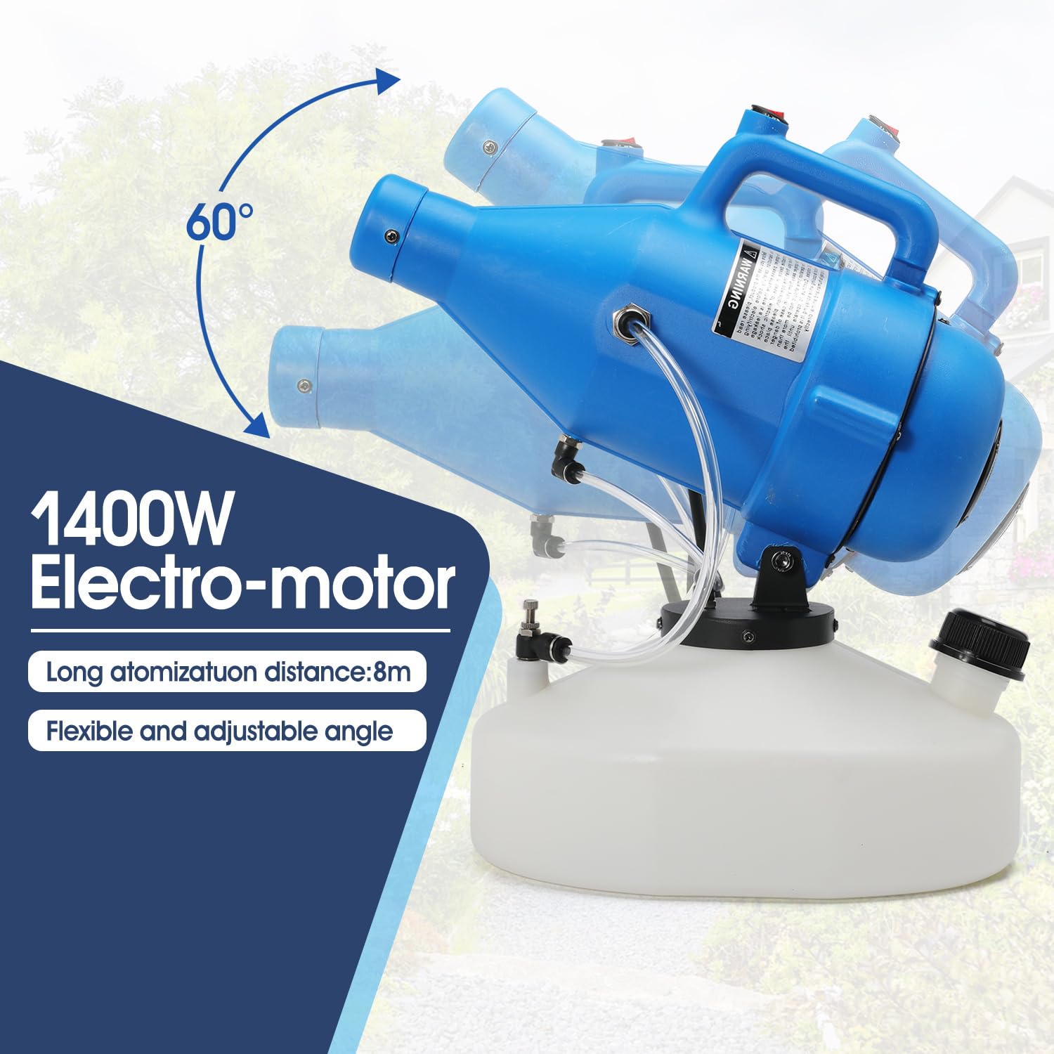 Electric Backpack Ulv Fogger Sprayer Cold Fogging Machine