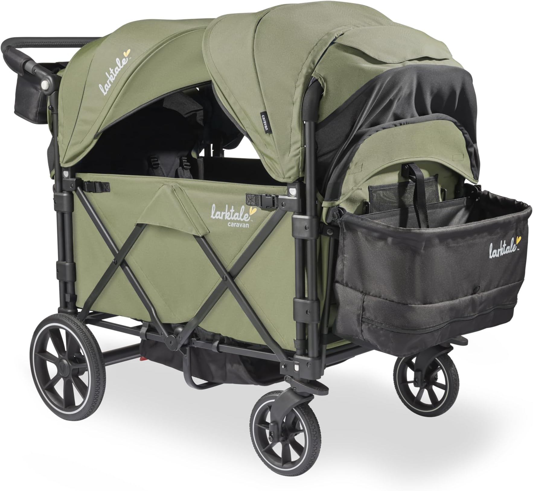 Amazon.com: Larktale caravan Quad, Chelsea Green - Foldable Stroller ...