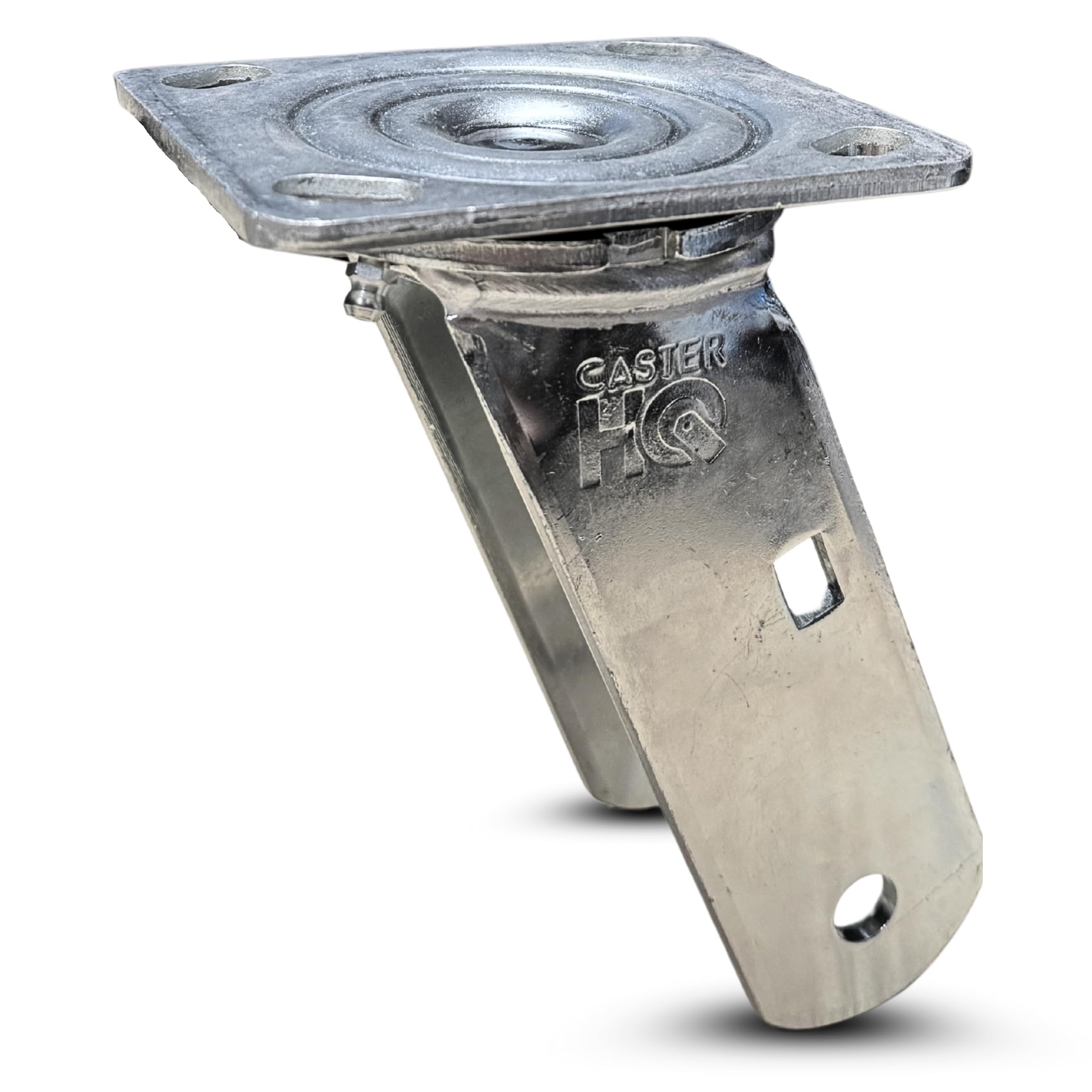 603-05059D-0637 Caster Wheel Yoke, Heavy Duty Metal Yoke, Chrome ...
