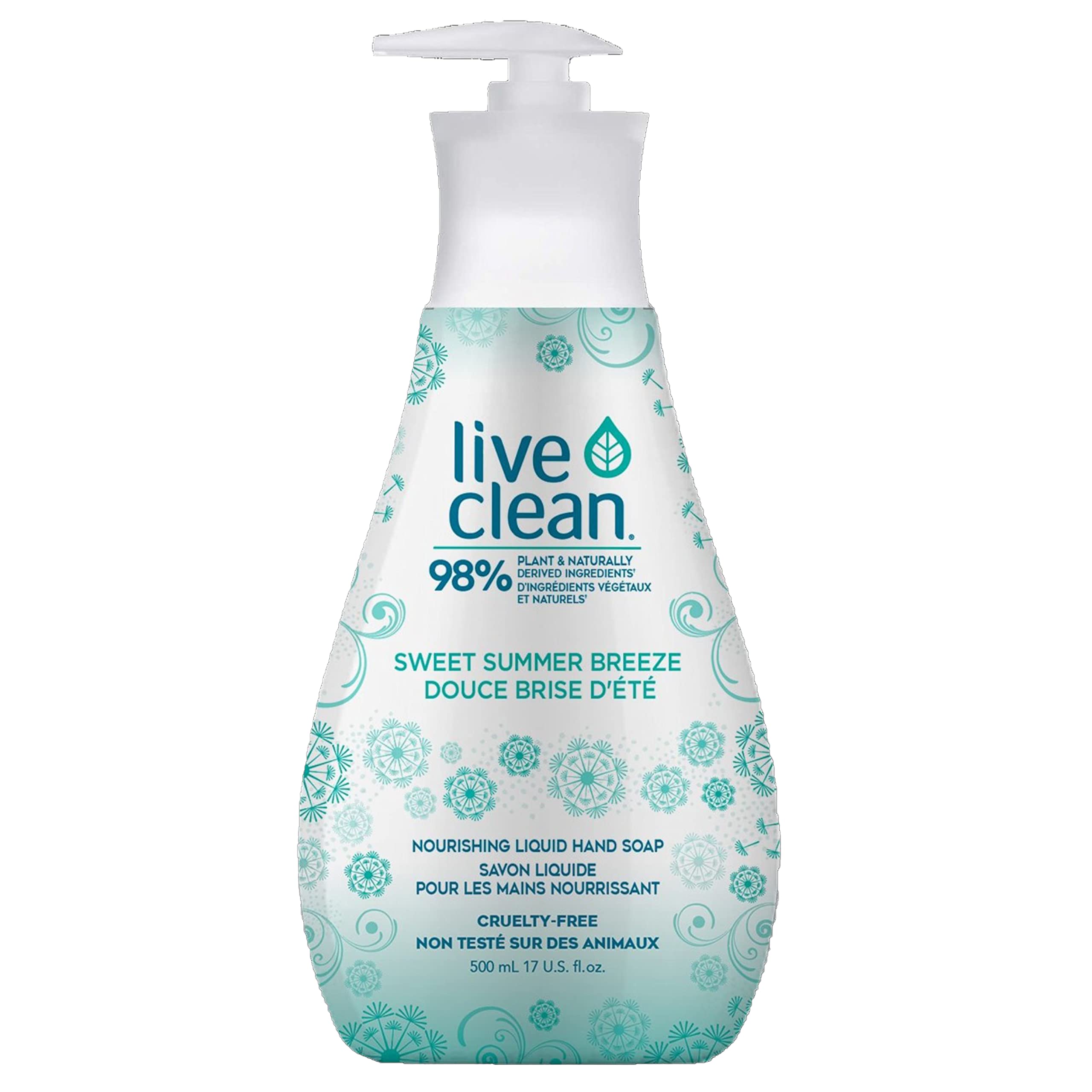 Live Clean Hand Soap, Sweet Summer Breeze Nourishing & Cruelty Free ...