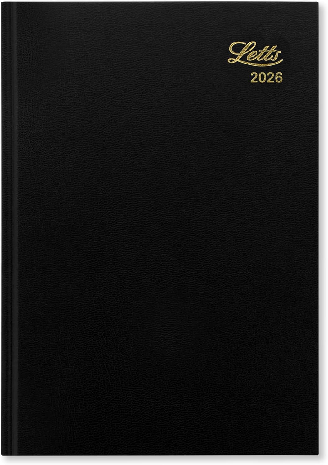 Letts of London Standard A5 week to view 2026 diary - Black 26-T31XBK ...