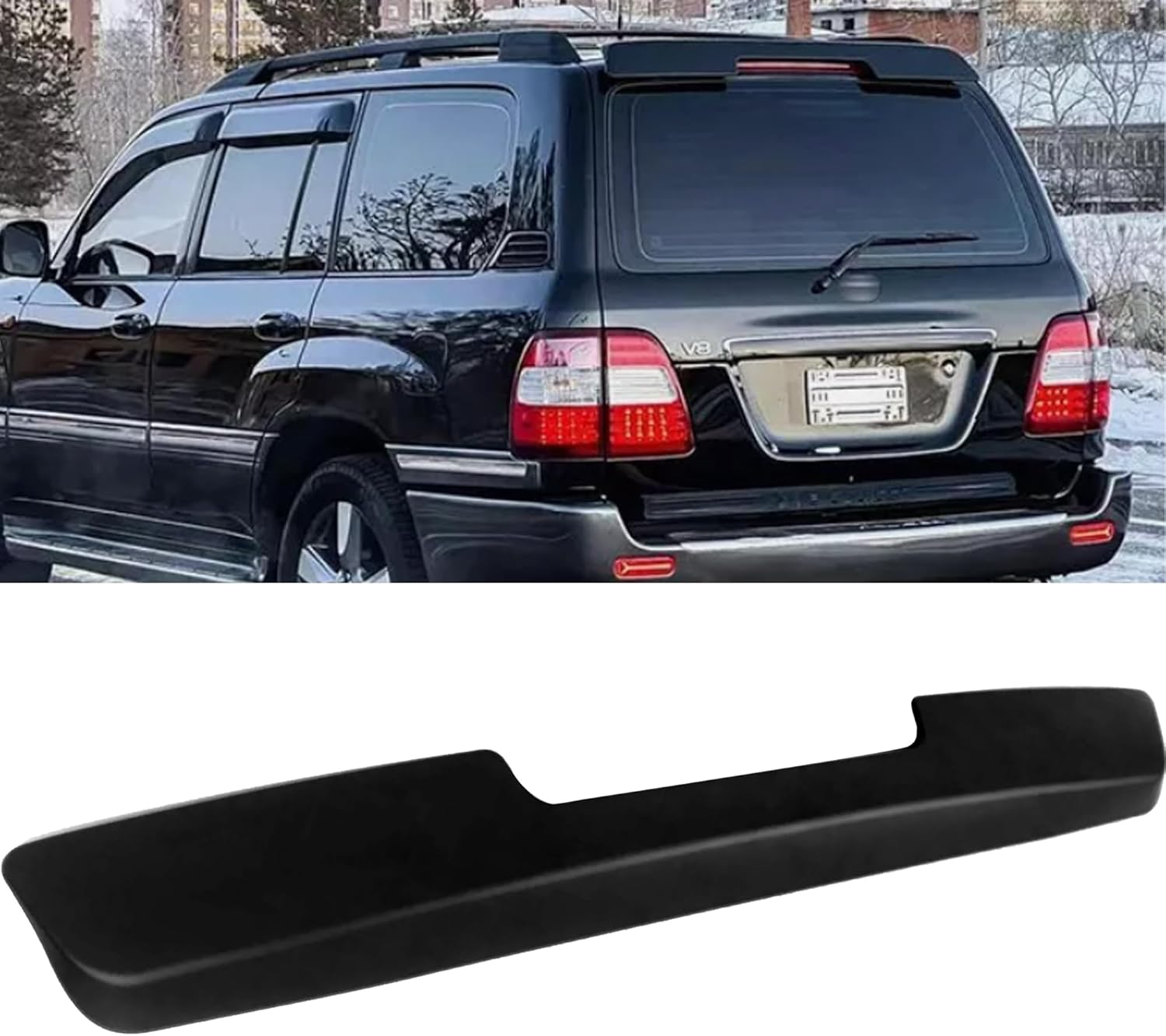 Amazon.com: SIPIDEAUT Rear Window Roof Spoiler Compatible with Toyota ...