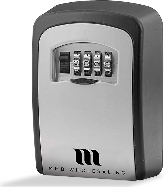 Amazon.com: MMB Wholesaling Key Lock Box – Safe, Door Lock, Key Holder ...