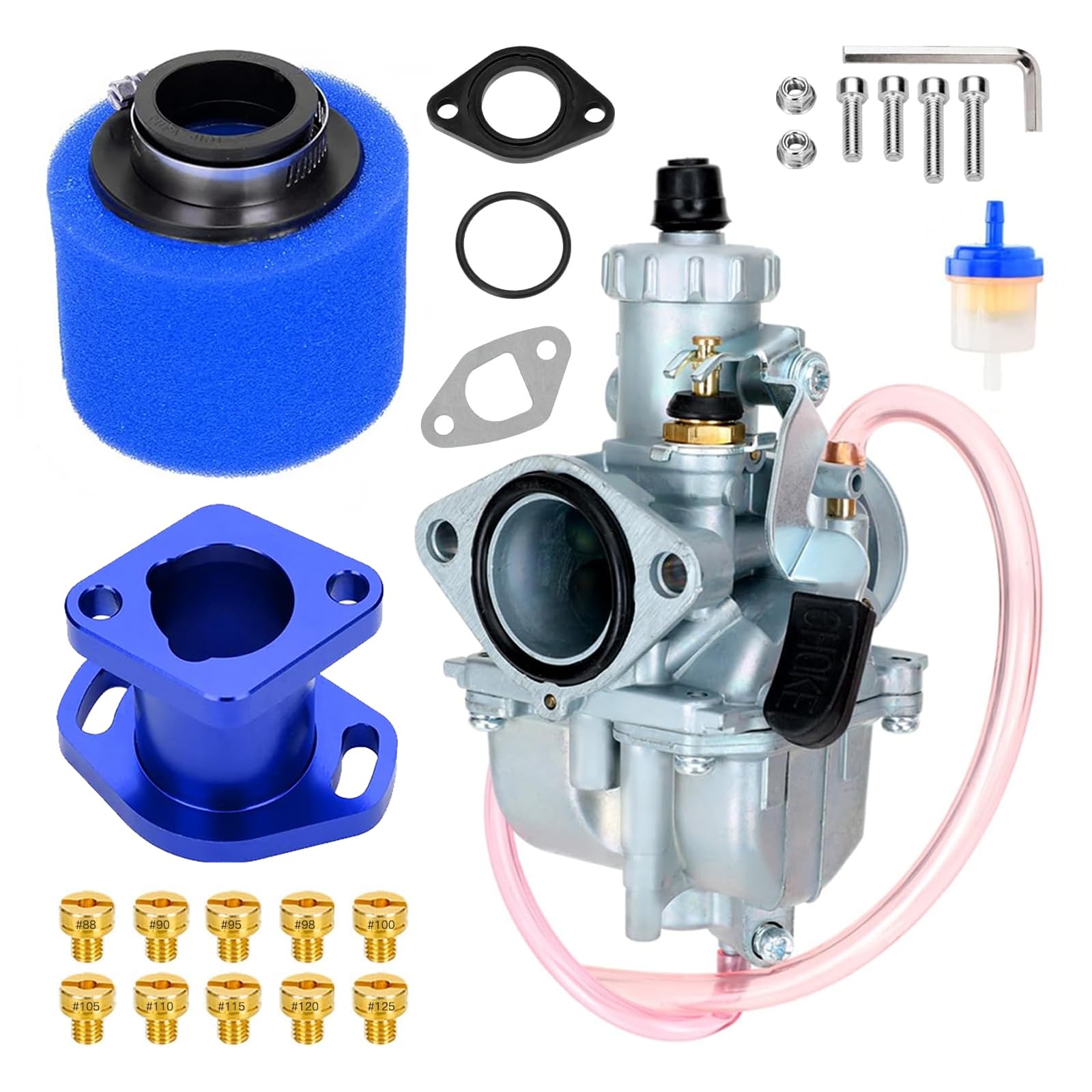 Snapklik.com : VM22 Racing Performance Carburetor Carb Mainfold Intake ...