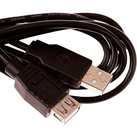 C2G 4.6M USB-A 2.0 Male to Micro USB-B Male Extension Cable (15 Foot ...