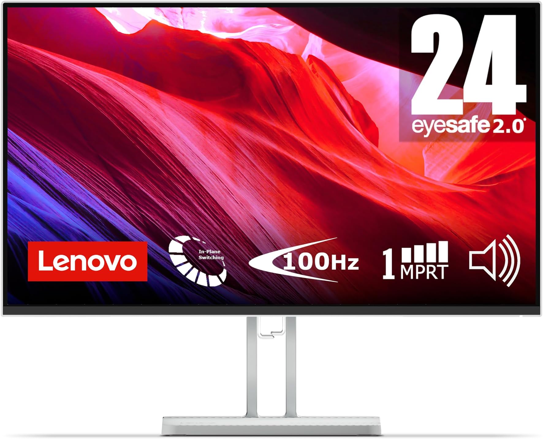 Lenovo L24i-4A Monitor 23.8" FHD (1920x1080), IPS, 1ms, 100Hz ...