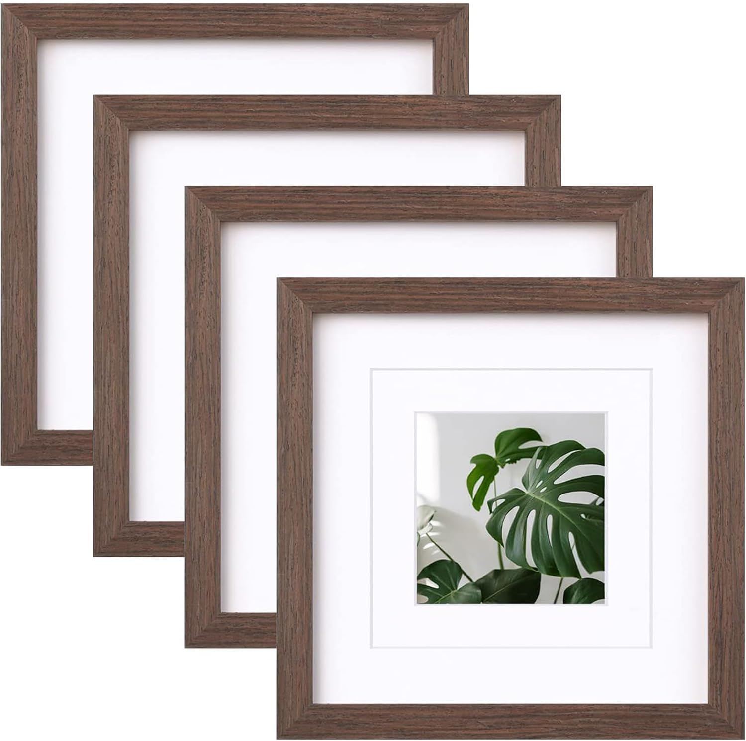 Amazon.com - Egofine 8x8 Picture Frames Made of Solid Wood with ...