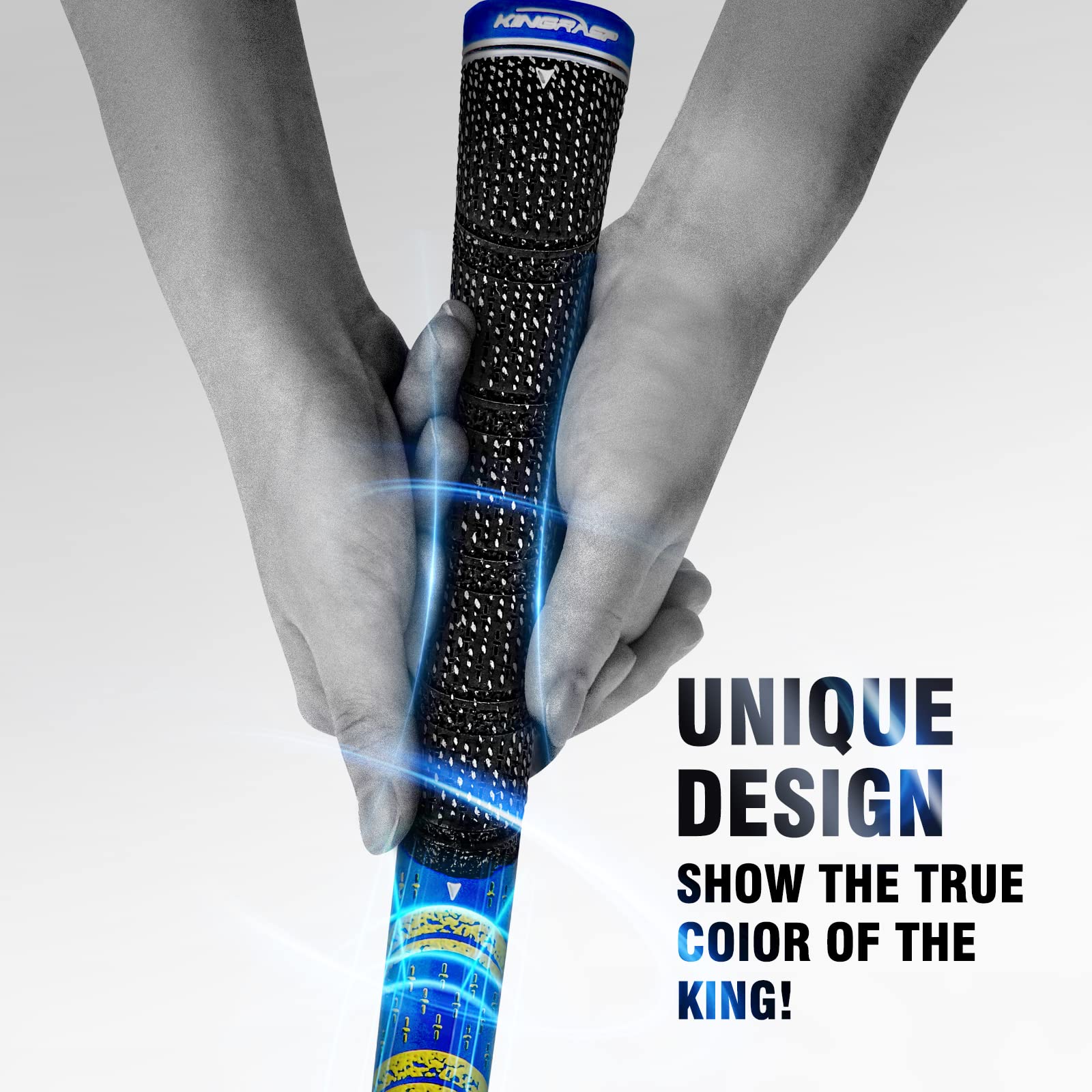 Snapklik.com : KINGRASPGolf Golf Grips 2 Piece Set-All Weather Corded ...