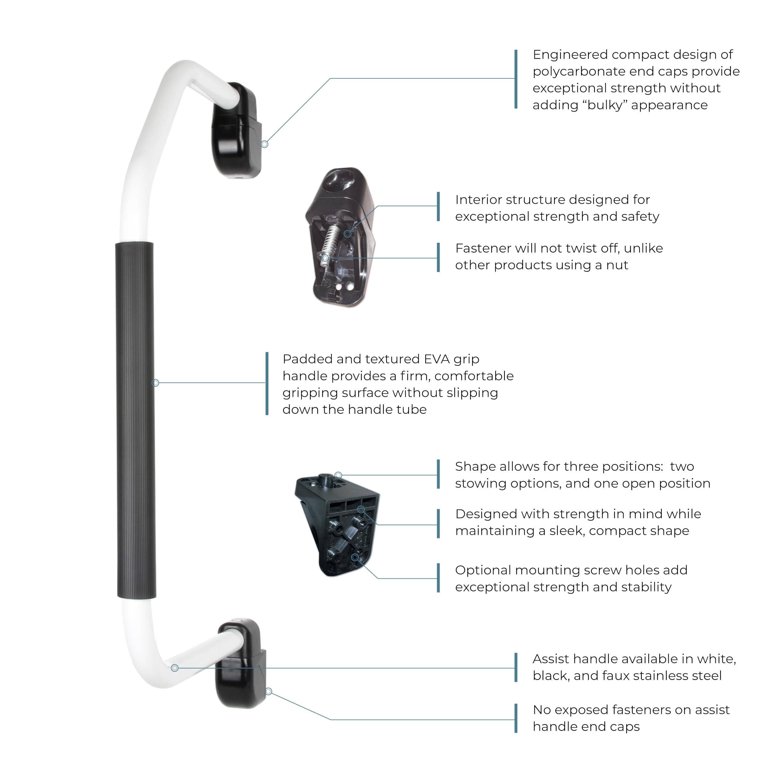 Snapklik.com : Manufacturers Select ITC Inc Stow & Go Folding Assist Handle For RVs, 5th Wheels ...