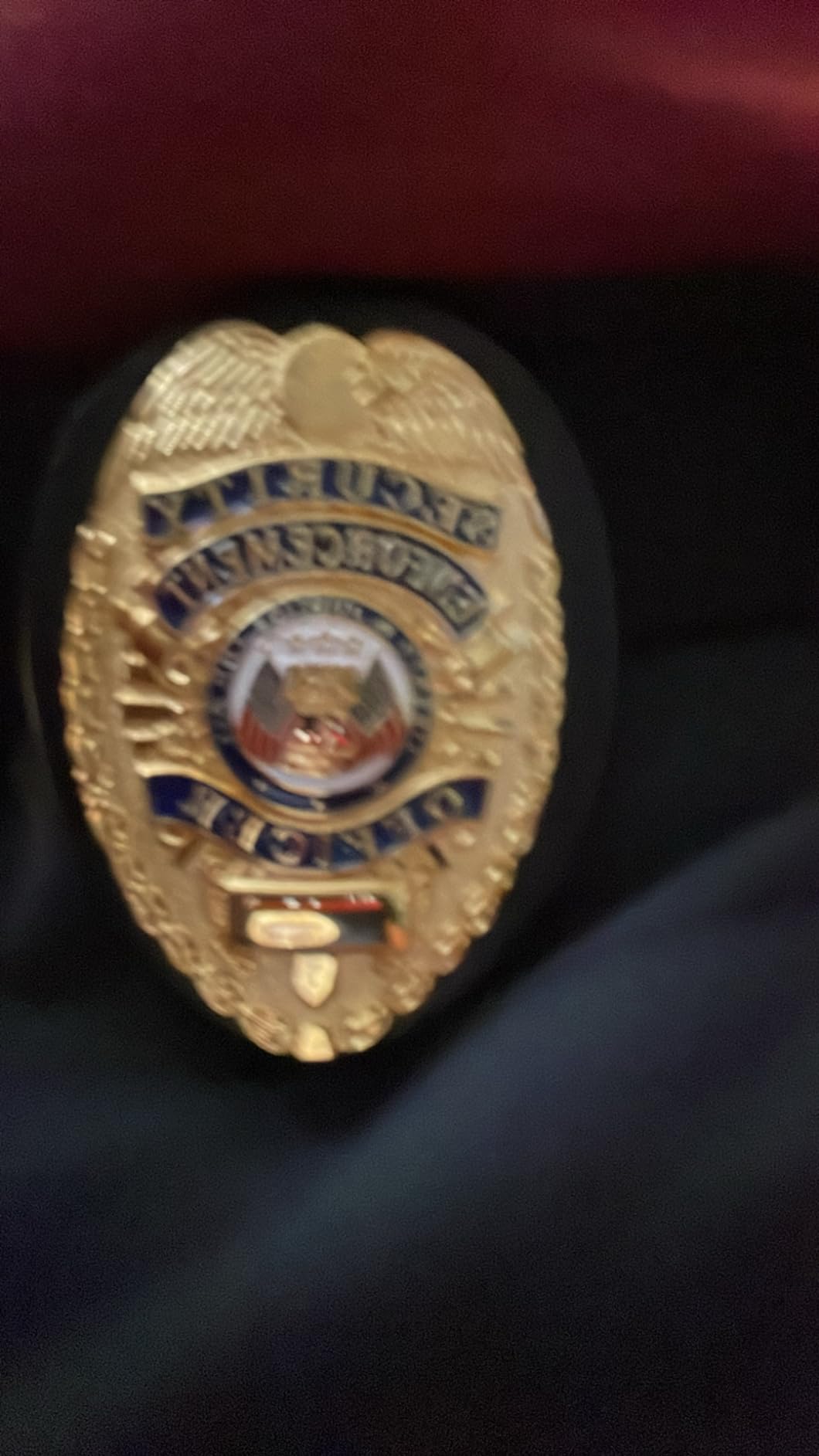 First Class Security Enforcement Officer Silver Shield Badge – Uniform ...