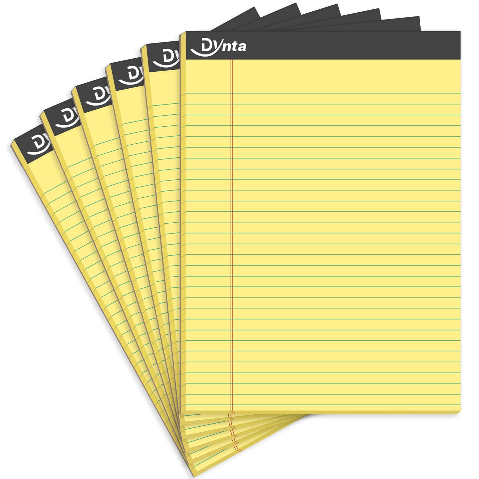 Amazon.com : Dynta Legal Pads 8.5 x 11 Writing Note Pad, 6 Packs Letter ...