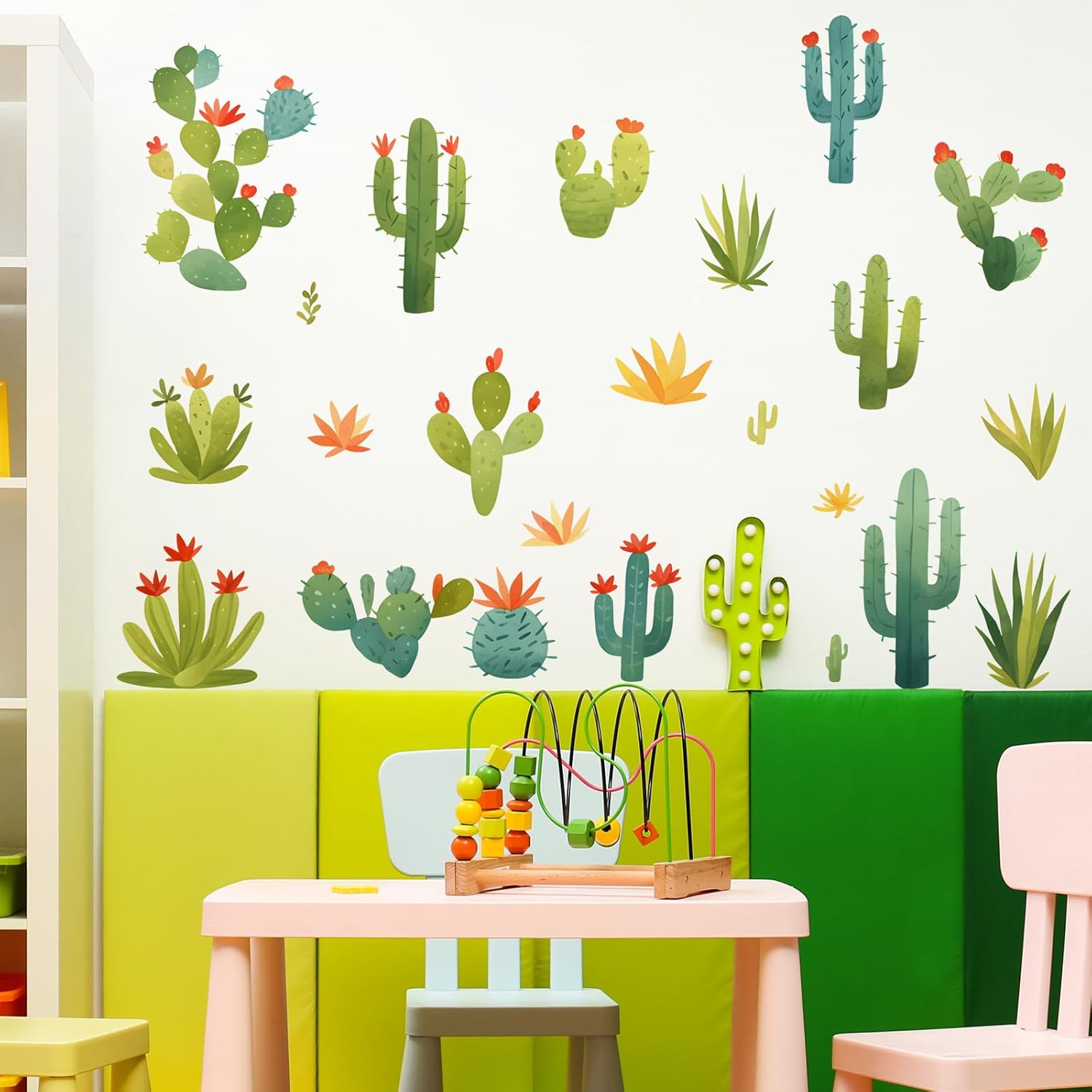 Amazon.com: RoyoLam Cactus Wall Decals Removable Desert Plants Vinyl ...