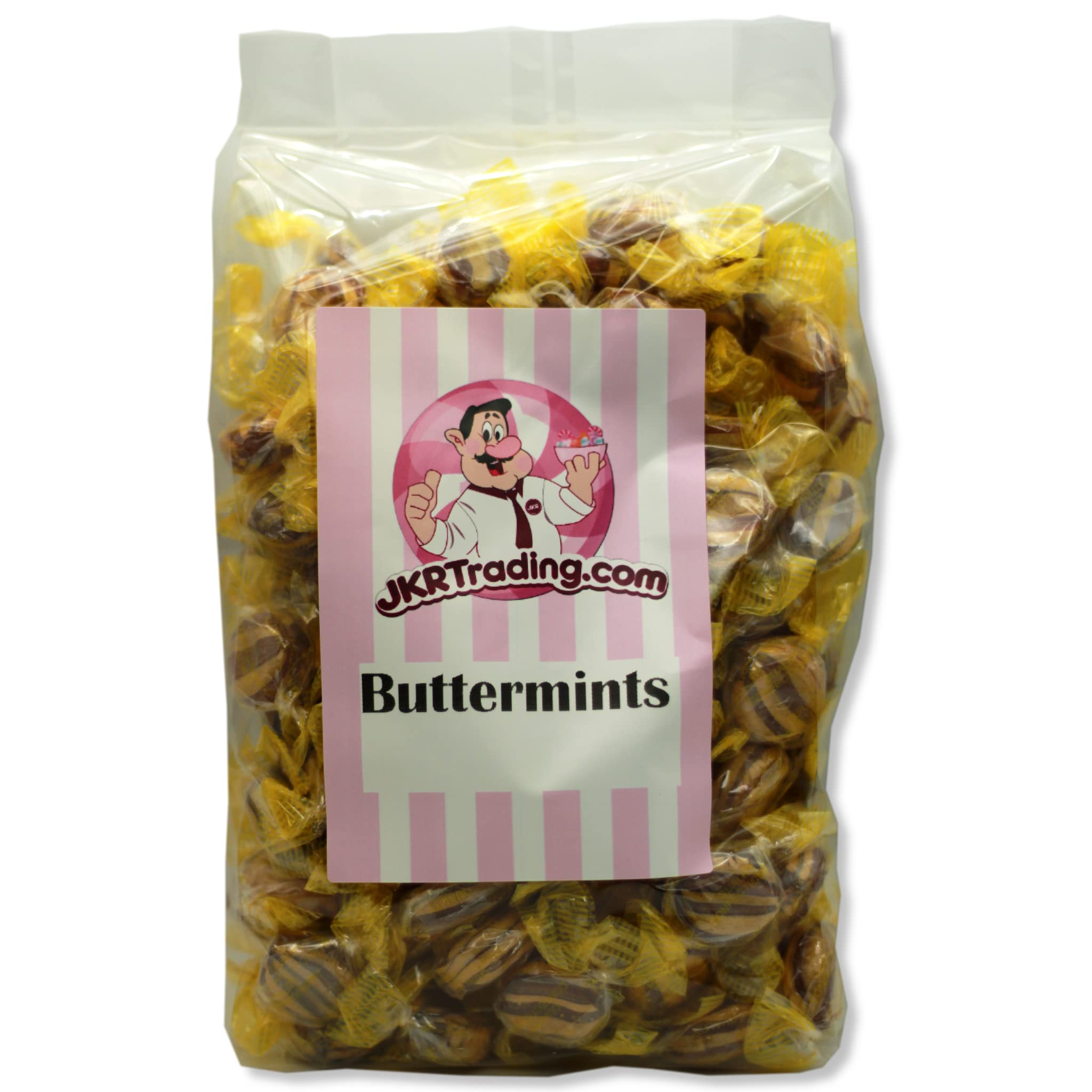 Buy Buttermints 1KG Value Bag Unwapped Mint Flavoured Sweets Online at ...