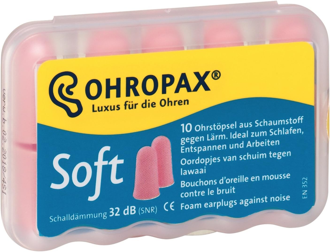 Ohropax Earplugs Soft 10s : Amazon.co.uk: Health & Personal Care