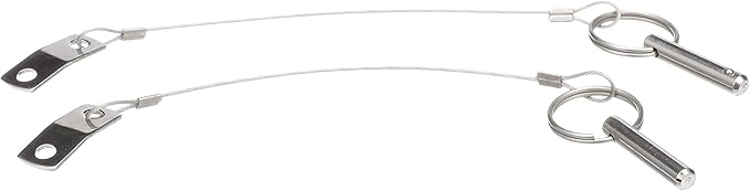 Amazon.com : Seachoice Tethered Stainless Steel Quick Disconnect ...