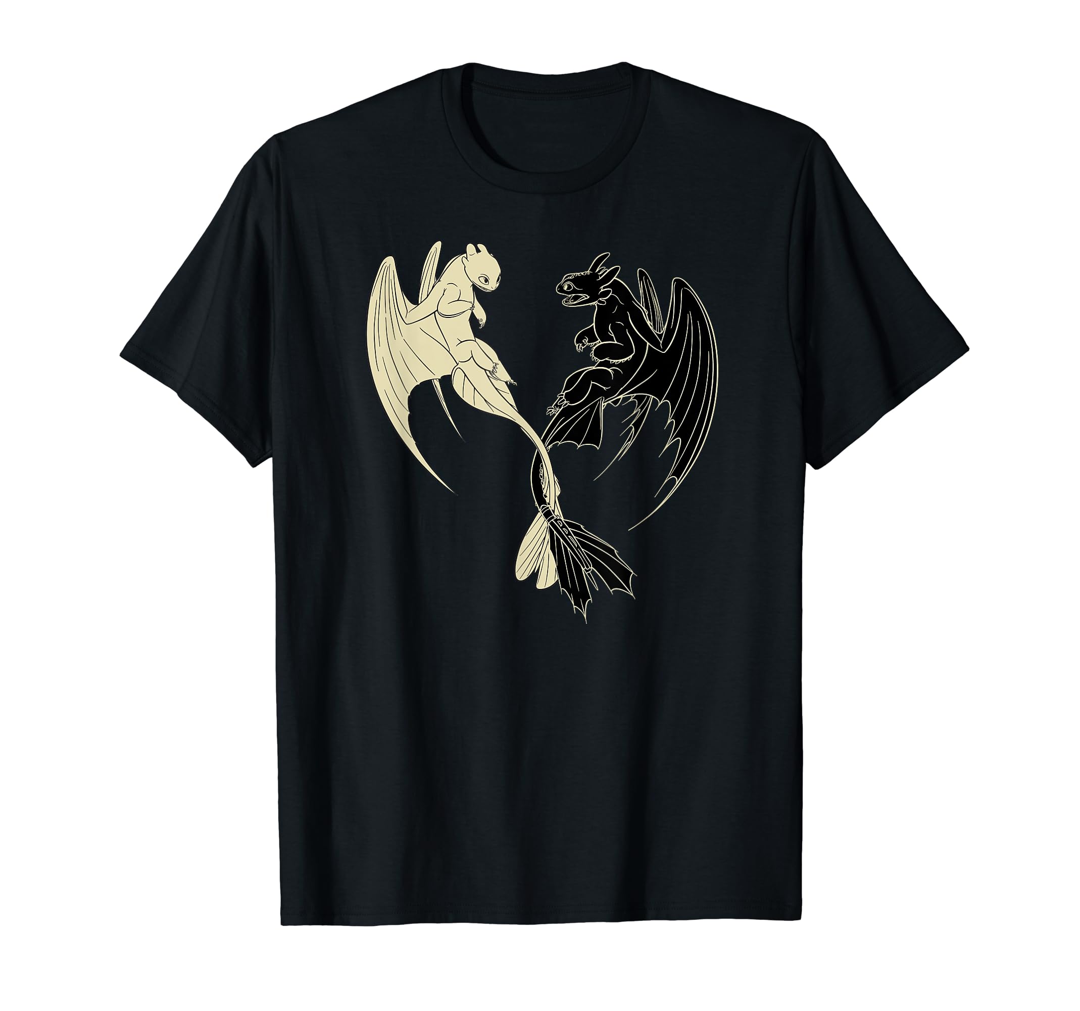 How to Train Your Dragon 3 Hidden World Lightfury Toothless T-Shirt ...