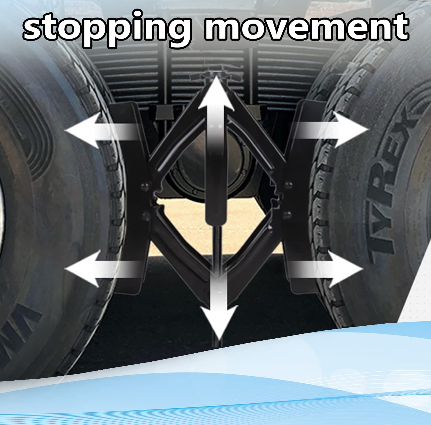 Snapklik.com : RVPNR Camper Wheel Chock Stabilizer, RV X Chocks Wheel ...