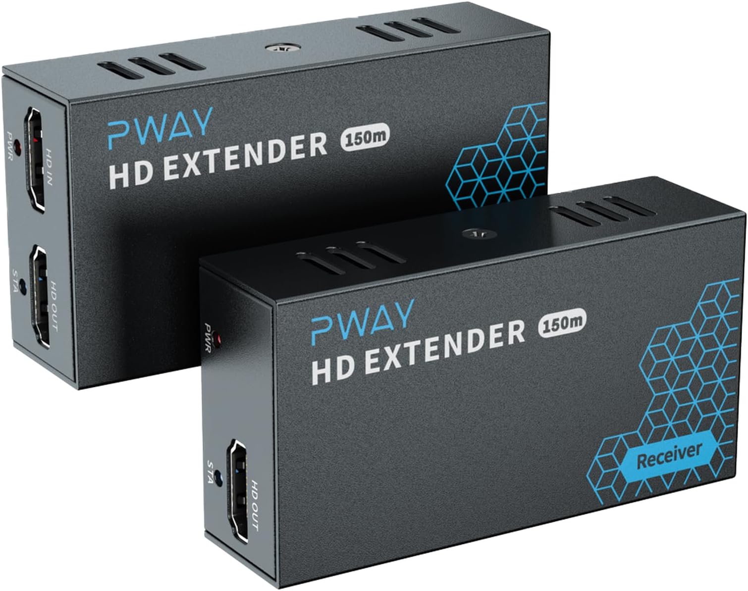 Amazon.com: Mirabox HDMI Extender 400ft(120m),1 to Many Over IP LAN ...