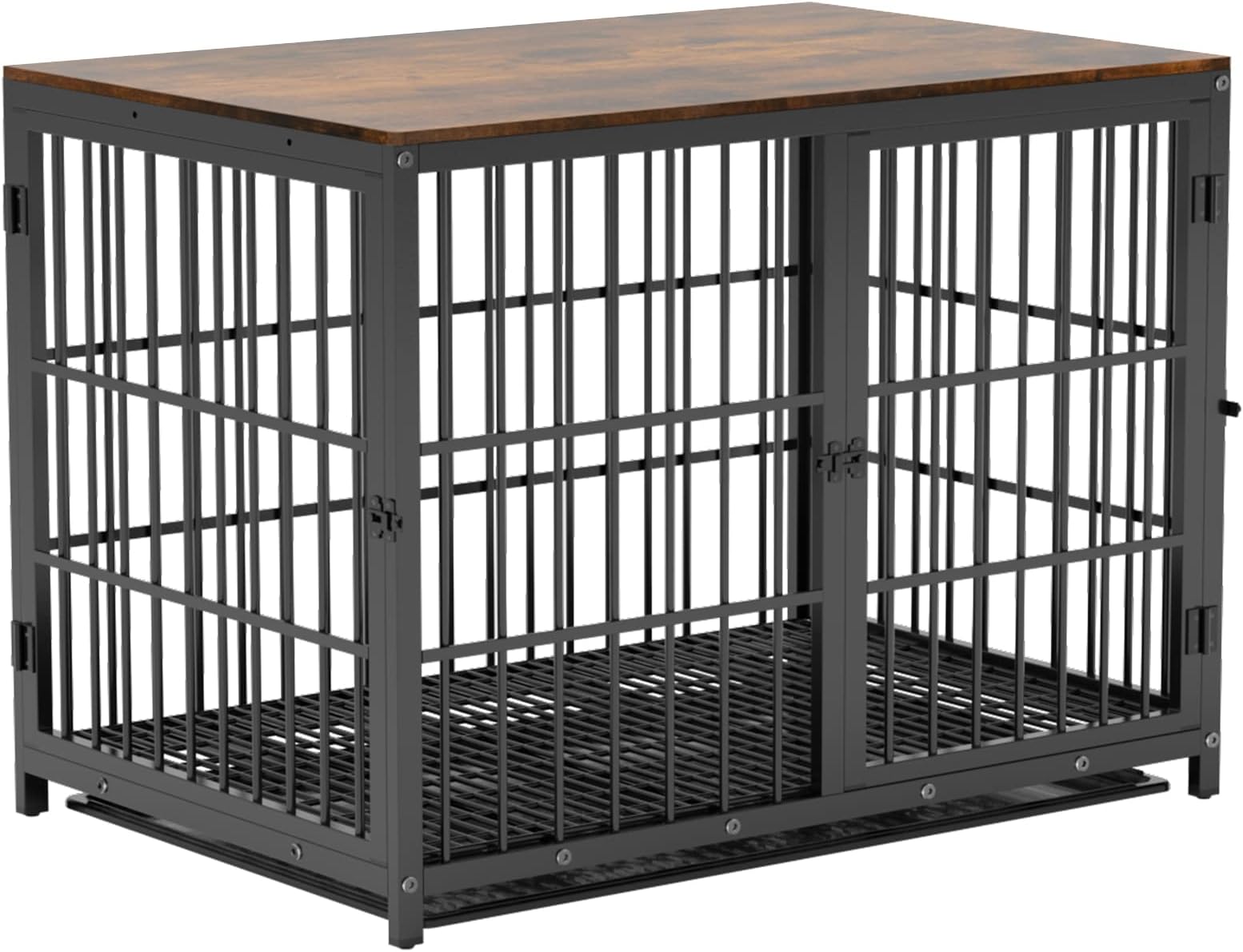 BingoPaw Wooden Dog Crate Indoor: 42inch Furniture Style Extra Large ...