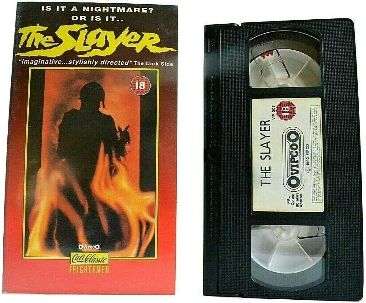 Amazon.com: The Slayer [VHS] : Sarah Kendall, Frederick Flynn, Carol ...