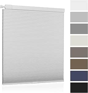 Amazon.com: Boolegon No Tools No Drill Blinds for Windows Shades,Modern ...