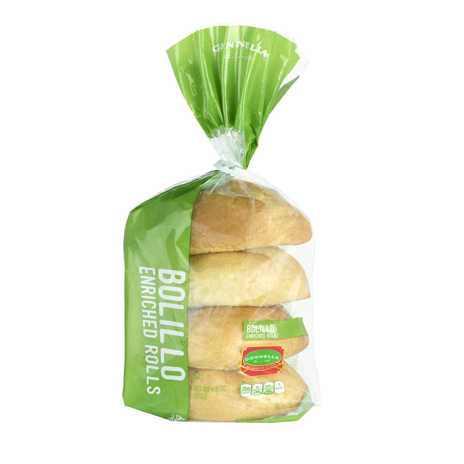 Amazon.com: Gonnella, Bolillo Enriched Rolls, 4 Count : Grocery ...