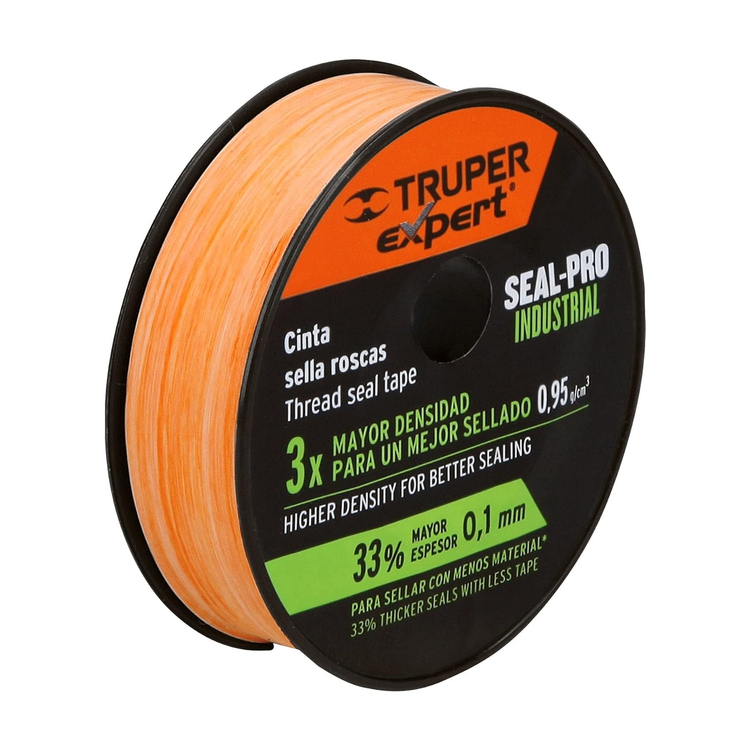 Truper Teflon Thread Sealing Tape, Heavy Duty, 1/2" x 13 yd, Water ...
