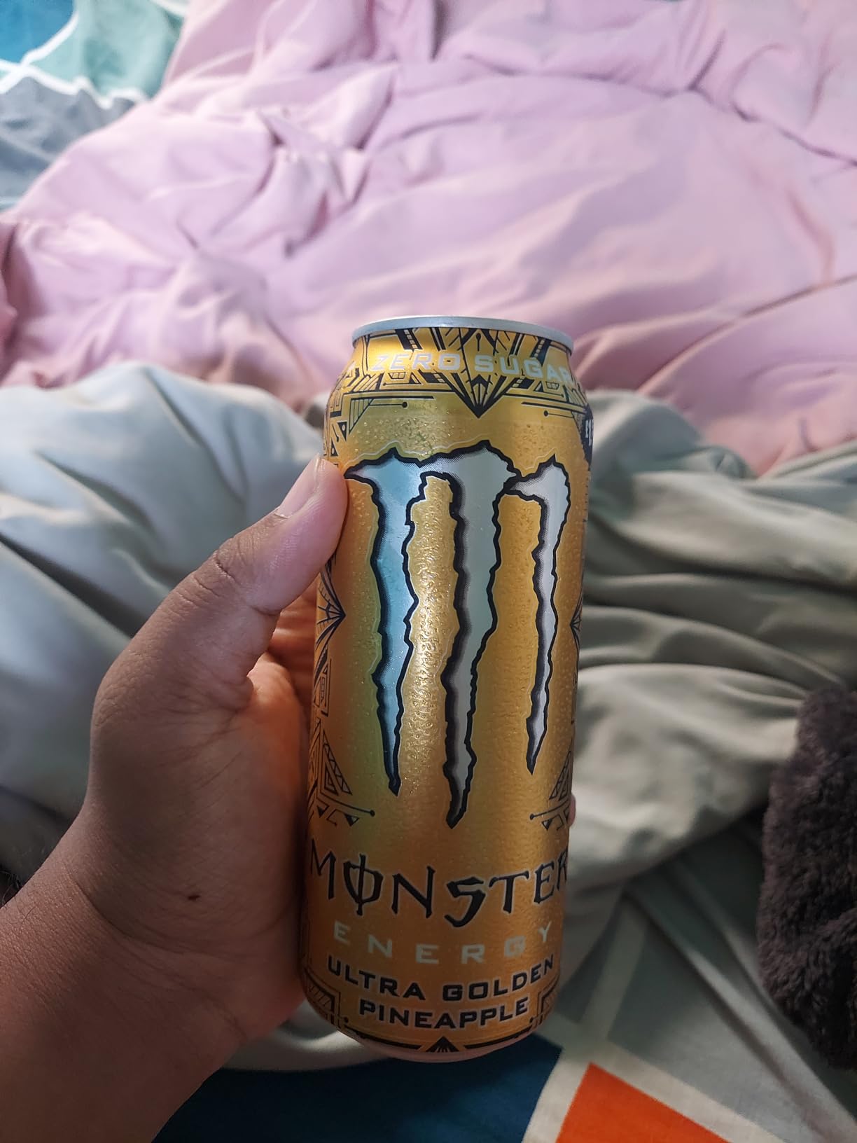 Monster Energy® Ultra Gold® Carbonated Energy Drink | L-Carnitine ...